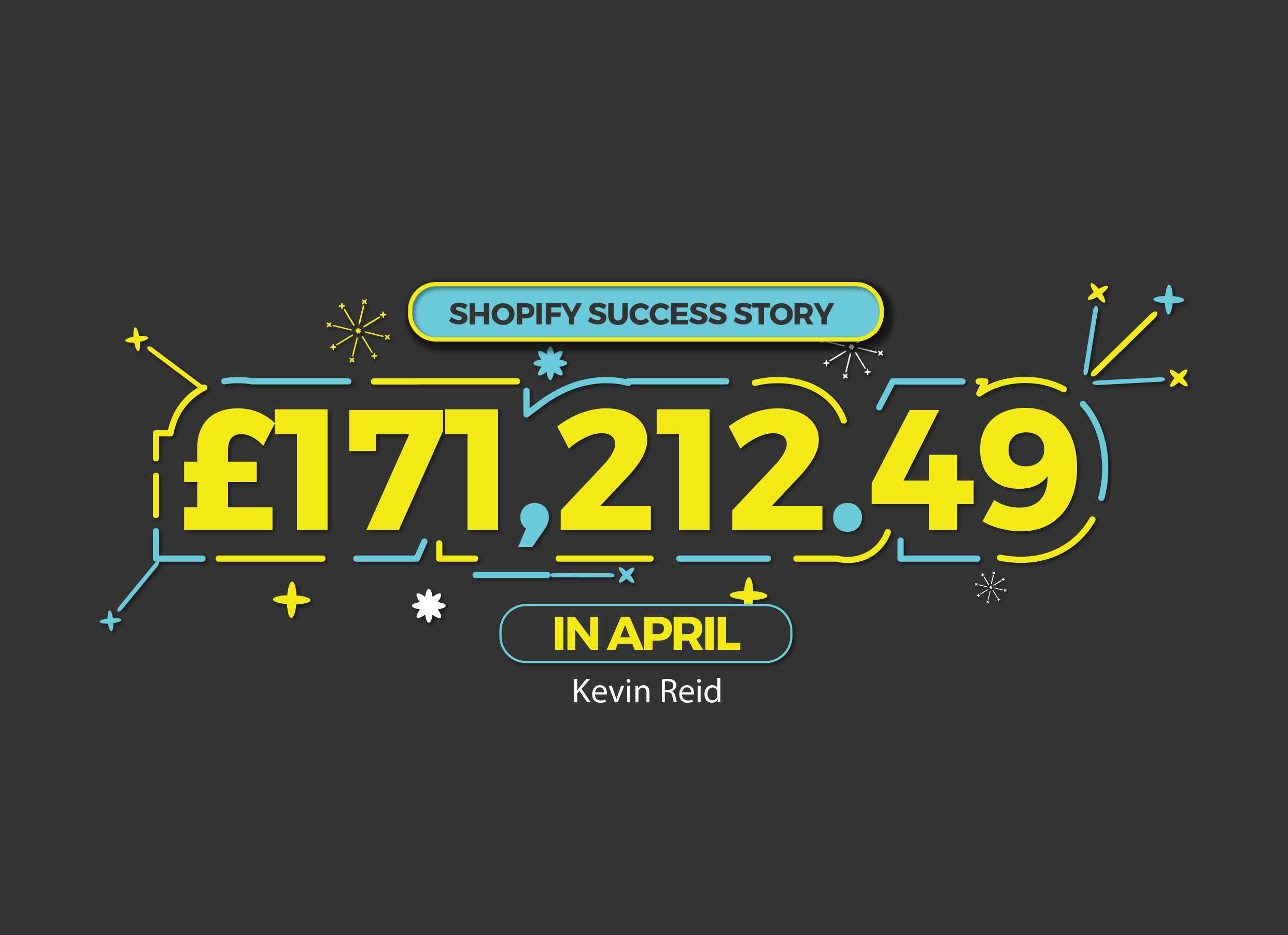 Shopify Success - £171,212.49 in April - Kevin Reid - Storehacks
